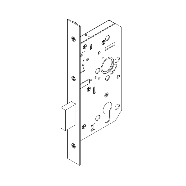 Lockwood Euro Mortise Dead Lock - Polyware Pte Ltd