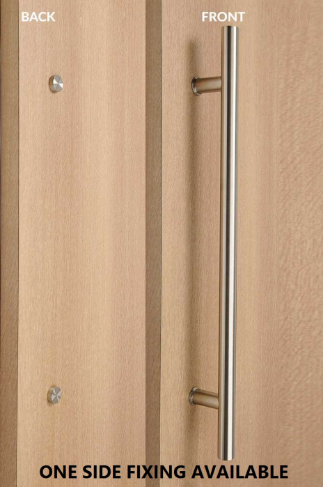 PBS Singapore Stainless Steel Round H Pull Handle - Polyware Pte Ltd