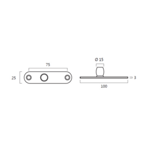 Dormakaba PT 24 Stainless Steel Top Pivot - Polyware Pte Ltd