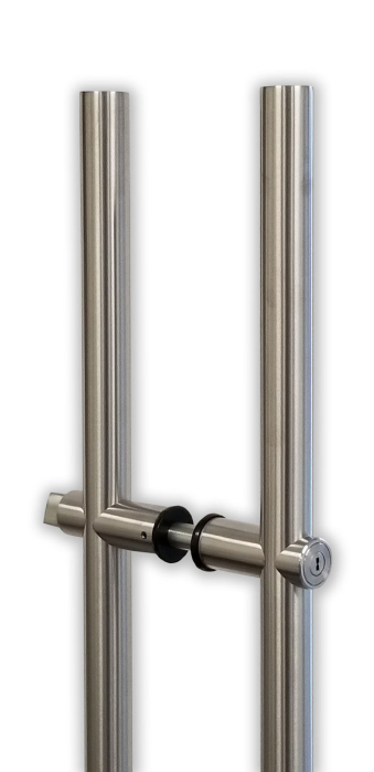PBS Singapore Stainless Steel Lock H Pull Handle - Polyware Pte Ltd