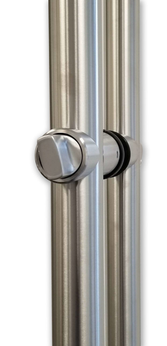 PBS Singapore Stainless Steel Lock H Pull Handle - Polyware Pte Ltd