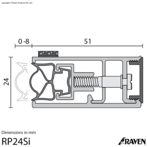 Raven RP24Si Perimeter Seal - Polyware Pte Ltd