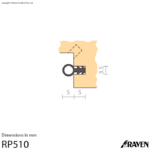Raven RP510 Silicon Weather Strip - Polyware Pte Ltd