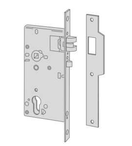 Cisa Heavy Duty Grade 3 Panic Mortise Euro Emergency Exit Lock ...