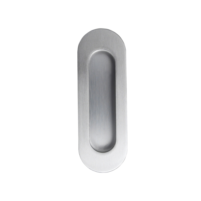 PBS SS Oval Recessed Handle - Polyware Pte Ltd