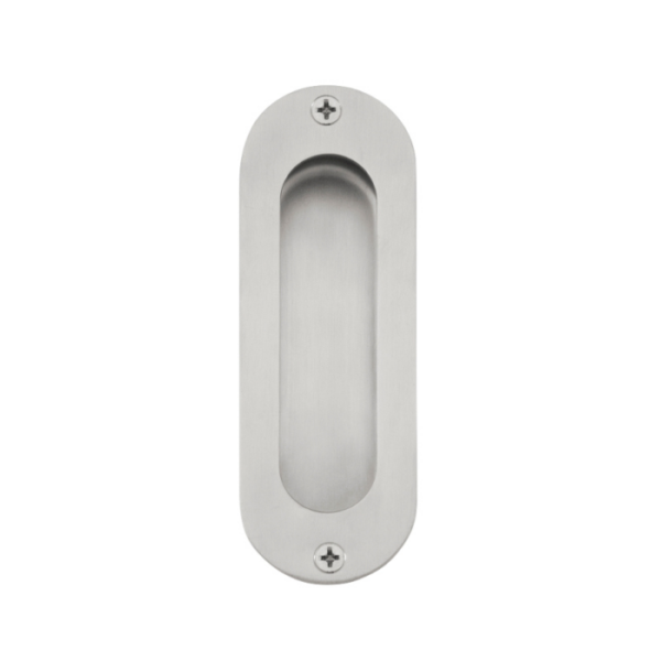 PBS SS Oval Recessed Handle - Polyware Pte Ltd