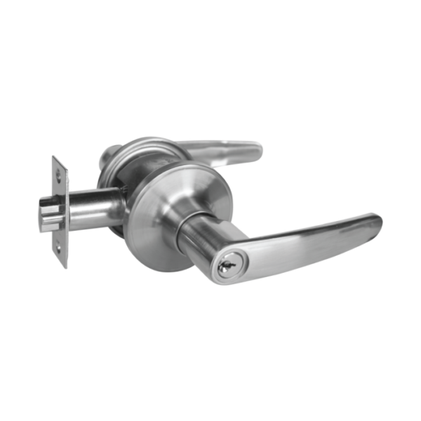 Stainless Steel Curve Tubular Lever Lock - Polyware Pte Ltd