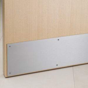 Custom Made Stainless Steel Kick Plate - Polyware Pte Ltd