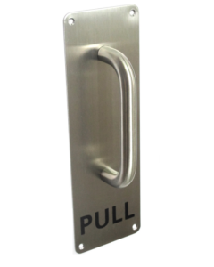 Stainless Steel Pull Plate - Polyware Pte Ltd